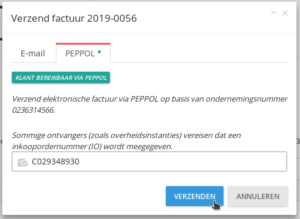 Peppol : EenvoudigFactureren